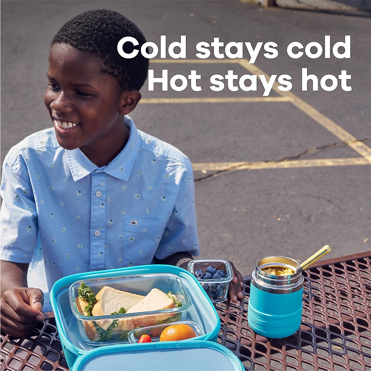 Hydro Flask 12 Oz Kids Insulated Food Jar and Boot Anemone