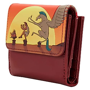 Loungefly Disney Hercules 25th Anniversary Sunset Wallet Hercules One Size