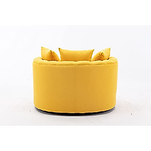 FANYE Oversized Power Lift Recliner Chair for Elderly W/Massage and Heat, 42.9", Yellow