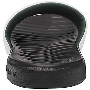 Under Armour Men's Ansa Graphic Logo, Black (001)/White, 9 M US