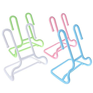 KNFUT Shoe Slots, 2PCS/Set Multi-Function Shelf Drying Rack Shoe Rack Stand Hanger Shoes Hanging Storage Wardrobe Organizer (Color : GN)