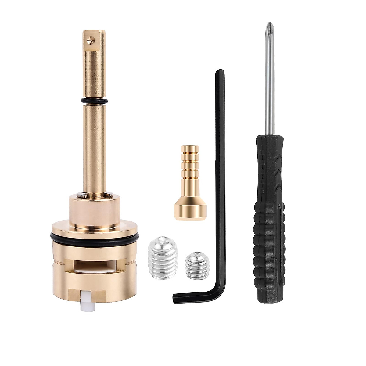 RP51919 6 setting diverter cartridge compatible with rp51919 replacement part set,Brass Construction