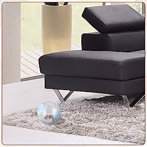 Andiker Hamster Ball, 5.52in Transparent Hamster Running Ball with Breathable Holes Easy to Install Hamster Exercise Ball for Small Animals to Keep Fit or Do More Sports Hamster Wheels