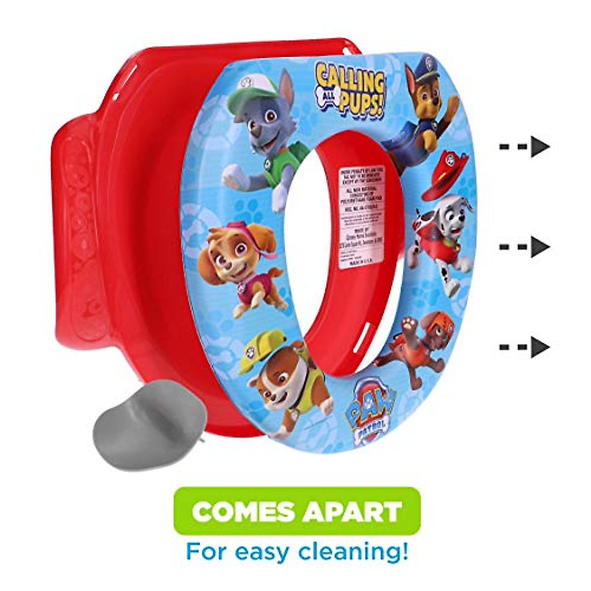 Ginsey PAW Patrol Calling All Pups, 4 Piece Premium Potty Training Starter Set