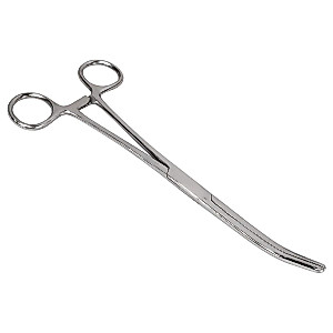 HTS 161S2 2 Pc 8" Locking Straight & Curved Hemostat Set