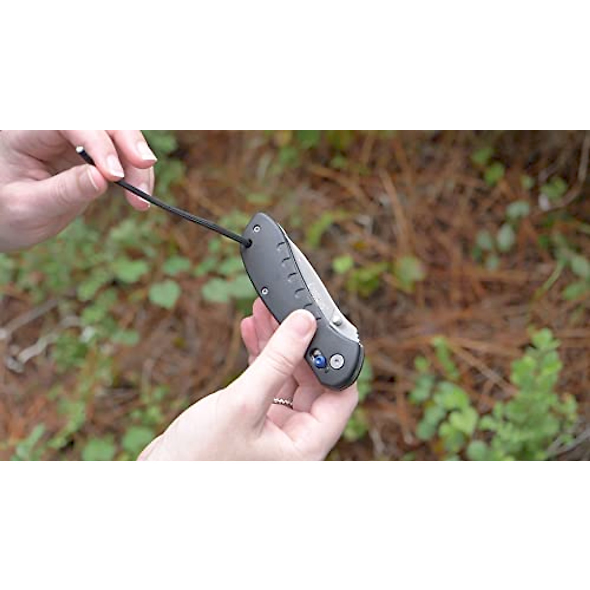 Camillus ROVAX 7.6-Inch Folding Knife, Pocket Knife with CUDA-Lock and GFN Handle, Black