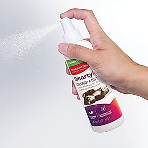 SmartyKat Catnip Mist Spray for Cats & Kittens, Safe for Pets - 7 Fluid Ounces