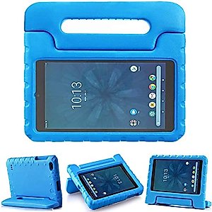 TIRIN Walmart Onn 8 Inch Tablet Case, Light Weight Shockproof Handle Friendly Convertible Stand Kids Case for Walmart Onn 8 inch Android Tablet 2019 Release Model ONA19TB002 NOT for 2020 Gen 2 - Blue