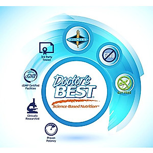 Doctor's Best, (2 Pack Glucosamine Chondroitin MSM + Hyaluronic Acid, 150 Veggie Caps