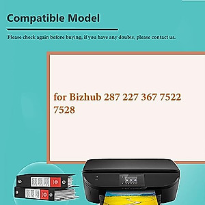 FLOAPA TN323 Toner Cartridge Use for Konica Minolta Bizhub 287 227 367 7522 7528 Printers