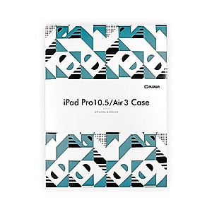 auaua Case for iPad Air 3rd Generation 2019 / iPad Pro 10.5 2017, with Built-in Pencil Holder, Auto Sleep/Wake, Adjustable Angle, Vegan Leather (Green)