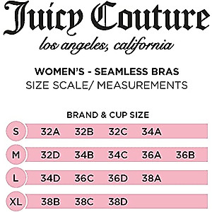 Juicy Couture 2 Pack Seamless Comfort Bra (as1, Alpha, l, Regular, Regular, Black/White)