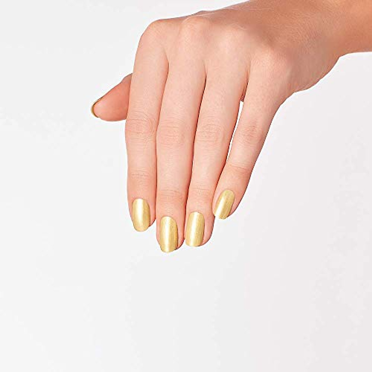 OPI GelColor, Suzi’s Slinging Mezcal, Gold Gel Nail Polish, Mexico City Collection, 0.5 fl oz