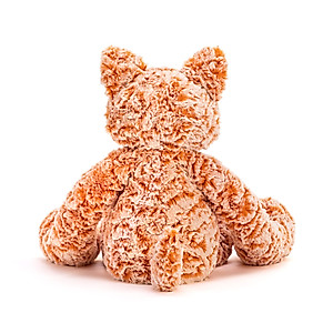 DEMDACO Heartful Hugs Fox Orange 17.5 Inch Weighted Childrens Plush Stuffed Animal