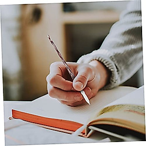 MAGICLULU Glass Signature Pen 2pcs Glass Dip Pen Japan Gifts Quill Pen Set Colored Ink Pens Calligraphy Pen Ink Dip Pen Color Ink Pen Drawing Pen Office Stationery Dip in Water Black Brush