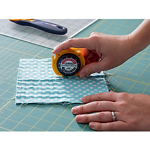 OLFA Chenille Cutter (CHN-1) - Multi-Purpose Rotary Blade Cutter w/ 24 Edges & 4 Sizes for Chenille Fabric, Crafts, Sewing, Quilting, Replacement Blade: OLFA CHB-1