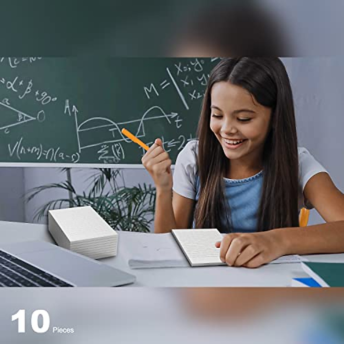 10 Pack Note Pads Small 4x6 Inch Lined Writing Memo Pads Refills Scratch Pads with 50 Sheets Each Pad Narrow Ruled Mini Pocket Notebook Writing Pads of Paper for Daily Work Planning and Organization