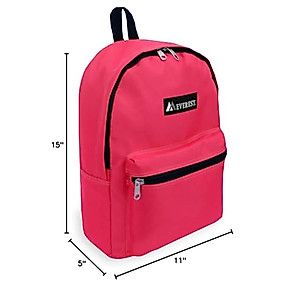 Everest Basic Backpack, Hot Pink, One Size
