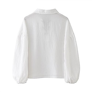 Unisex Baby V Neck T-Shirts Infant Long Sleeve Tees Letter Print Pullover Shirts Fall Outfits Clothes 0-3 Months Sweatshirt White