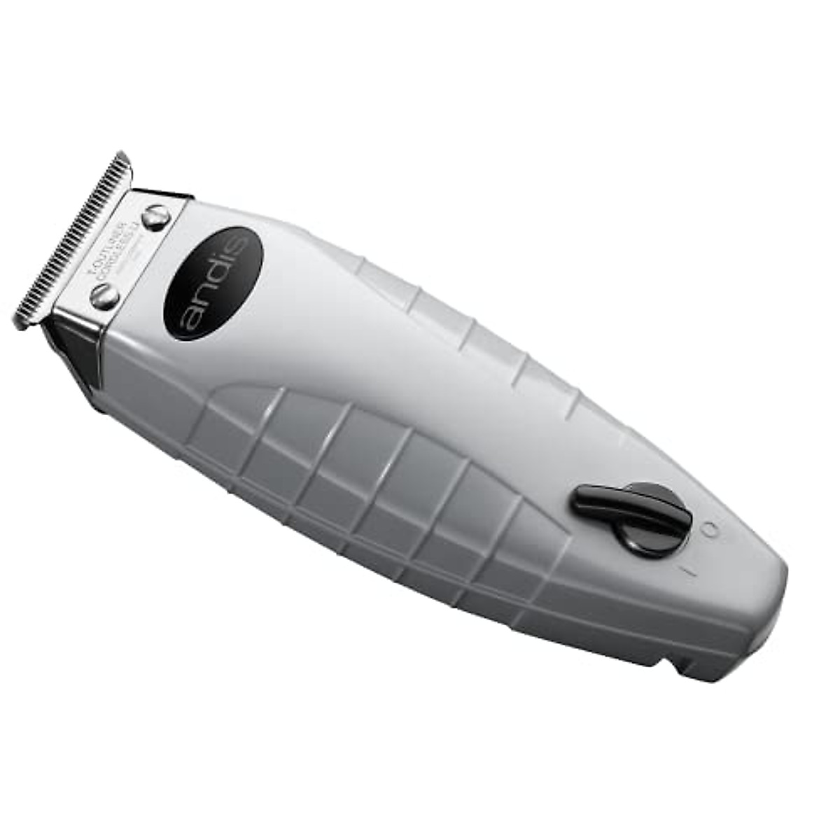 Andis – ORL, Professional Corded/Cordless Hair & Beard Trimmer - Deep Tooth T-Outliner GTX Blade Clipper, Zero Gapped, Close Cutting, LED Light - for Men Beard, Moustache, Ear, Body Grooming – White