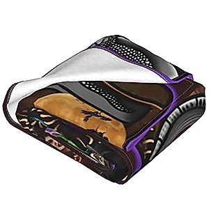 Halloween Blanket Throw Flannel Fleece Blankets Sisters Soft Plush Blanket for Couch Sofa Bed Home Decorations 50"x40"