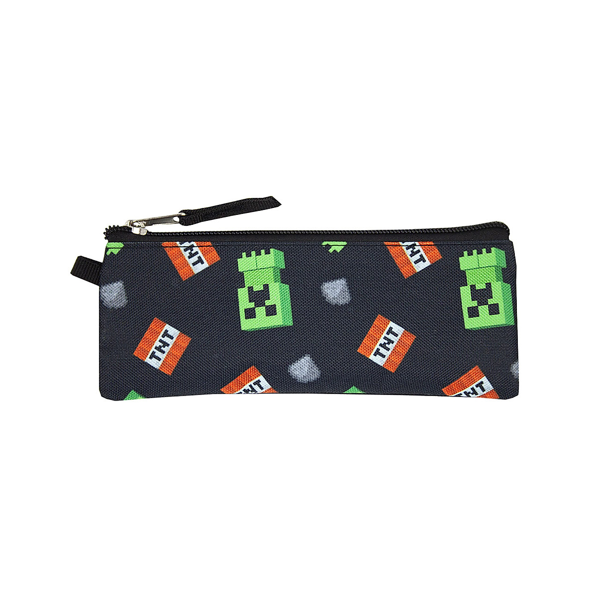 Minecraft Creeper Backpack TNT 5 Piece Set Lunch Box Pencil Case Bottle One Size