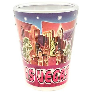 American Cities and States of Cool Shot Glass's (Vegas)