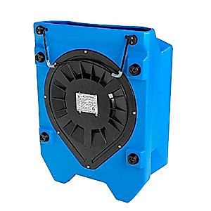 MOUNTO 1/4hp 1200CFM Low Profile Air Mover Floor Carpet Dryers Restoration