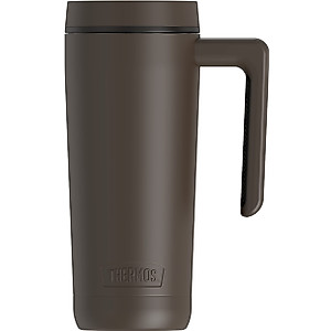 THERMOS ALTA SERIES Stainless Steel Mug 18 Ounce, Espresso Black