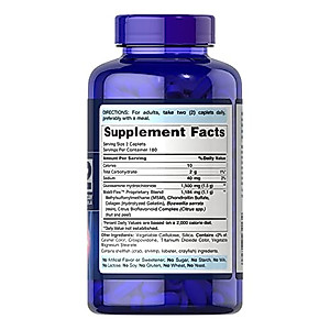 Puritan's Pride Triple Strength Glucosamine, Chondroitin & Msm Joint Soother, 360 Count (Pack of 2), Total 720 Count