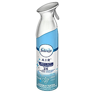 Febreze Odor-Eliminating Air Freshener, Heavy Duty Crisp Clean, 8.8 fl oz