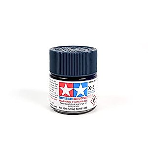 TAMIYA Acrylic Mini X3 Royal Blue TAM81503 Plastics Paint Acrylic