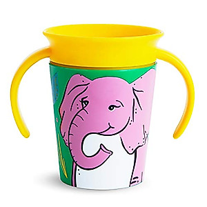 Munchkin® Miracle® 360 Wildlove Trainer Cup, 6 Oz, Elephant