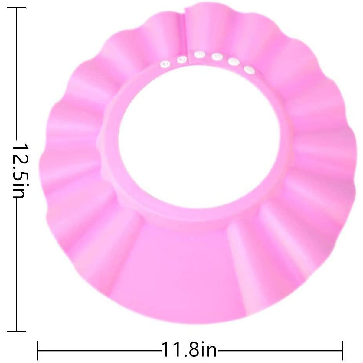 3Pack Baby Shower Cap Bath Visor for Toddlers Shampoo Cap Shower Protection Hat - Adjustable Soft Hair Washing Guard, Bath Shield Visor Hat,Eyes and Ears Head Protection for Baby, Kids, Children