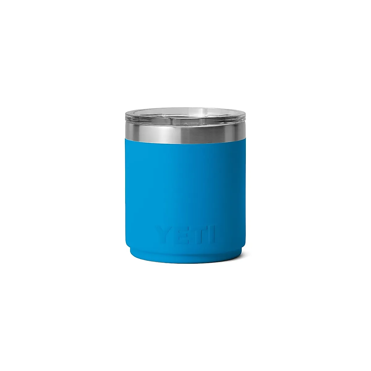 YETI Rambler 10 oz Stackable Lowball 2.0, Vacuum Insulated, Stainless Steel with MagSlider Lid, Big Wave Blue