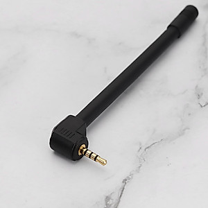 SING F LTD DAB Radio Antenna Compatible with Bo-se Wave Radio III Soundtouch IV and Other Radios DAB FM Digital Audio Broadcasts Audio Video Home Theater Receiver, 2.5MM