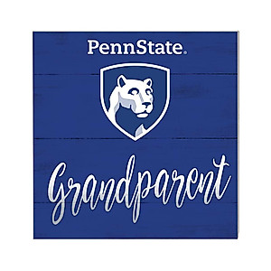 KH Sports Fan Penn State Nittany Lions 10"x10" Team Grandparents Sign, One Size, Multi