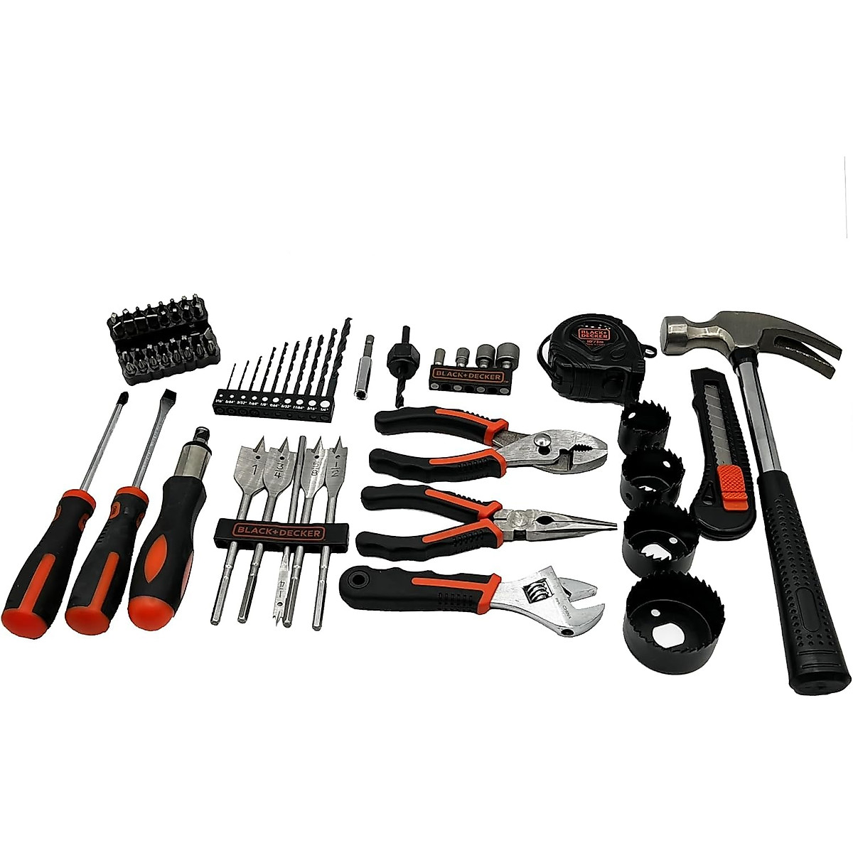 BLACK+DECKER 65 Piece Home Repair Tool Set with Tool Bag