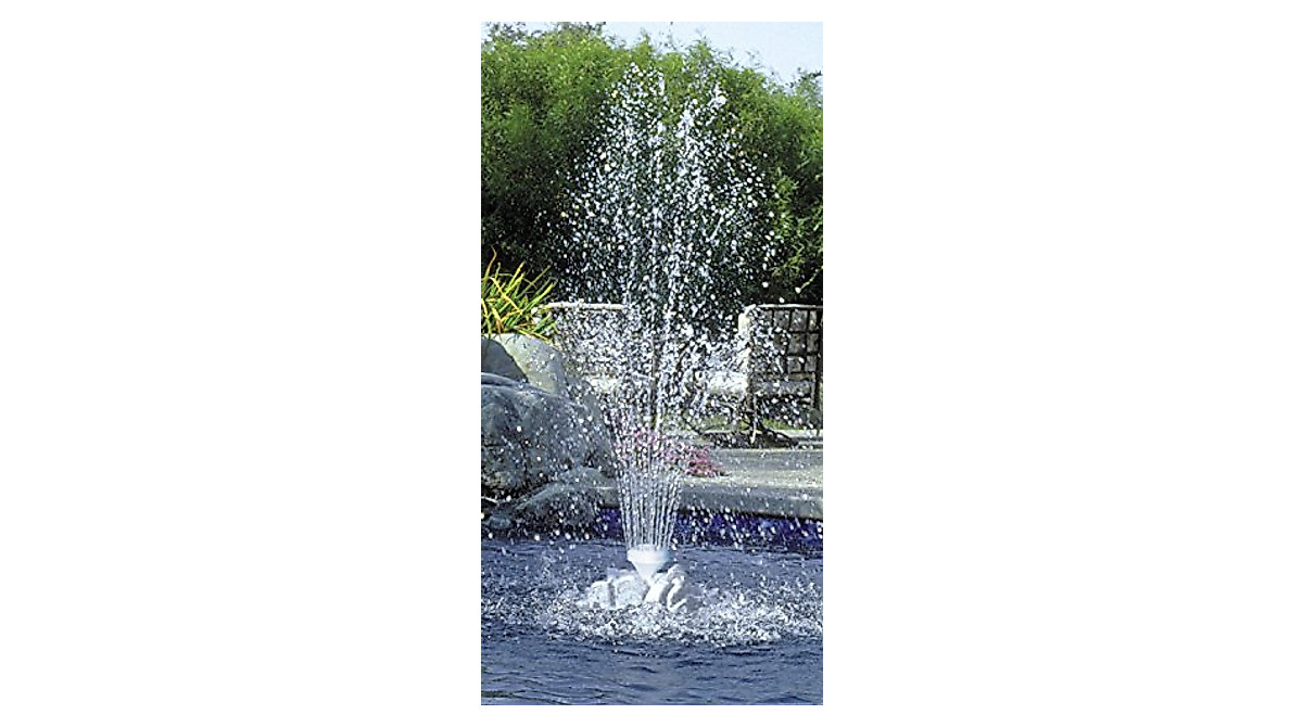 Poolmaster Rock Style Floating Fountain for Stunning Pool Decor