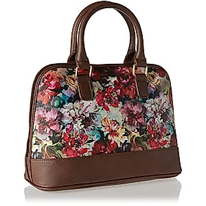 Bueno of California Classic Double Handle Satchel, Watercolor