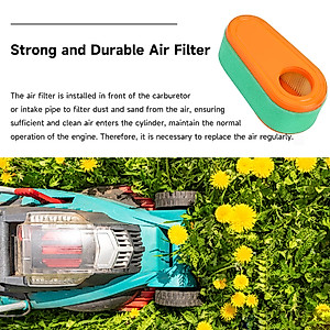 AWSZH 795066 Air Filter with 796254 Pre Filter Fits 5419 5419K 100-673 for 775EX 800E 825E 850 850E 875EX 950E DOV 700 111P02 7.75hp 8.50-8.75HP Engines for Troy Bilt TB360 Lawn Mower Air Filter 1 PC