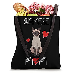 Siamese Mom Cat Loving Apparel Siamese Cat Tote Bag