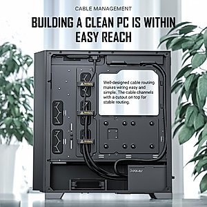 Antec Performance Series P20C, Massive Metal Mesh Front Panel, 3 x 120mm PWM Fans, Type-C 3.2 Gen2 Ready, 2 x 360 mm Radiator Simultaneously, GPU Bracket, Mid-Tower E-ATX PC Case