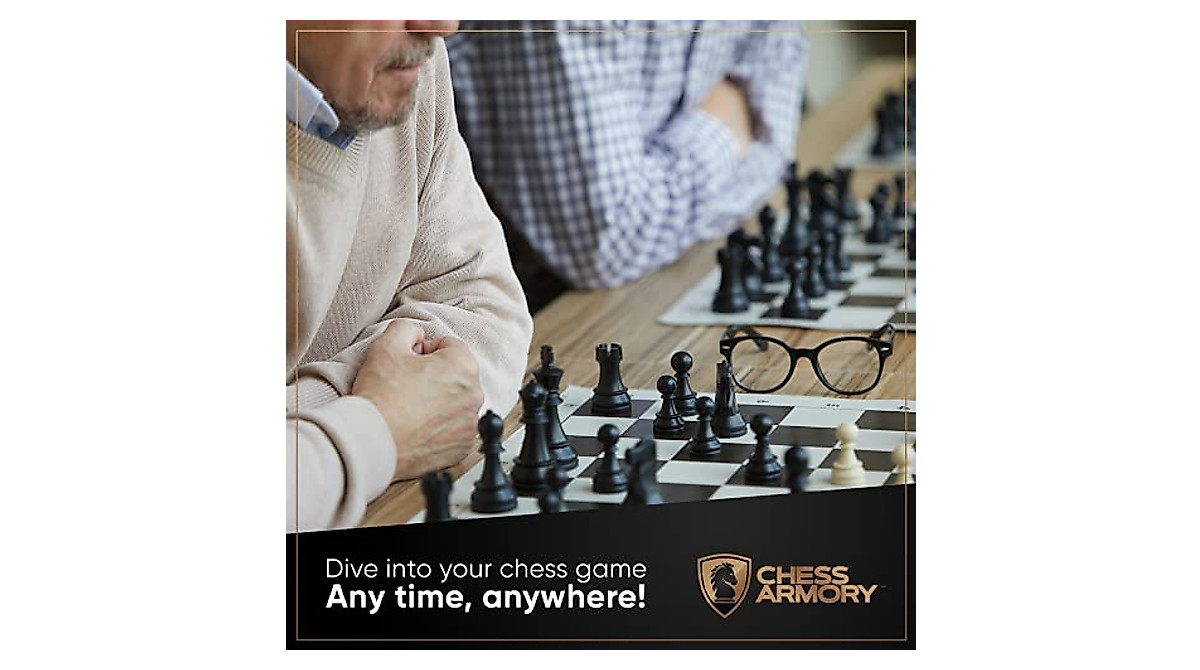 Chess Armory Deluxe Set - Portable & Fun for All Levels