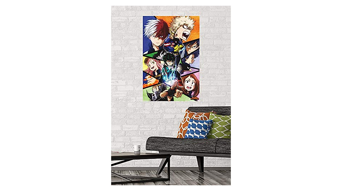 My Hero Academia Faces Poster - Official MHA Wall Art