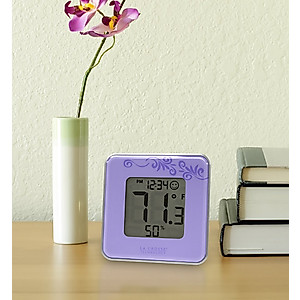 La Crosse Technology 302-604P Purple Indoor Digital Thermometer & Hygrometer Station with Comfort Level icon