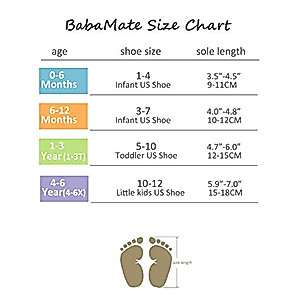 BabaMate Baby Newborn Infant Boys' Cotton Crew Socks with Non-binding Tops Seamless Toe, Blue Gray Brown, 0-6 Months (3 Pack)
