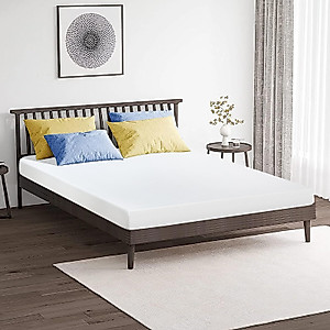 CL.HPAHKL Gel Memory Foam Mattress 6 inch King Size Mattress with Removable Soft Cover Medium Firm Mattresses CertiPUR-US Certified/Bed-in-a-Box for Cool Sleep Relieving Pressure Relief