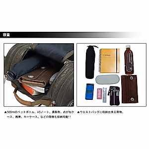 Device AHH17089 Shoulder Bag, Backpack, Body Bag, Waist Bag, Black