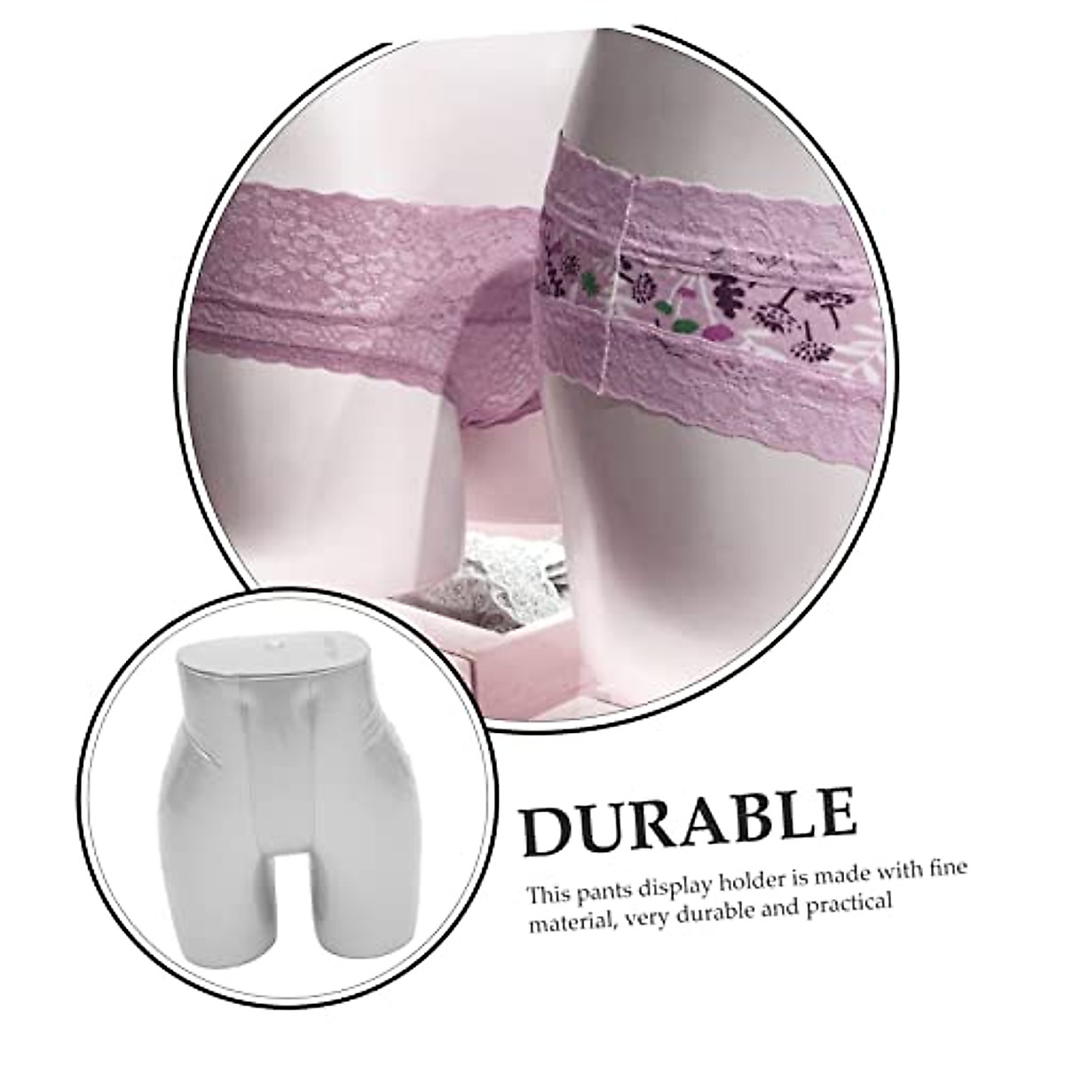 SOLUSTRE Clothing Display Model Half Body with Arms Torso Mannequin for Clothes Display Mannequin Body Molds Shirts Display Prop Inflatable Costume Mannequin for Store Window PVC Bust Belt